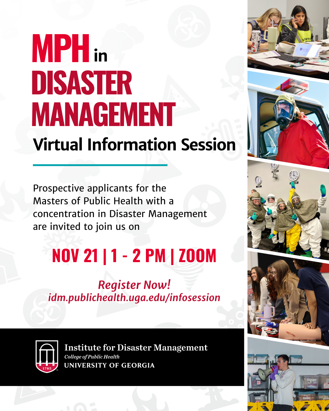 Virtual Information Session - MPH in Disaster Management - College of ...