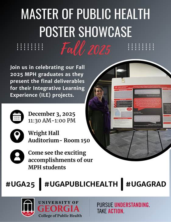 Master of Public Health Poster Showcase Fall 2025 - College of Public ...